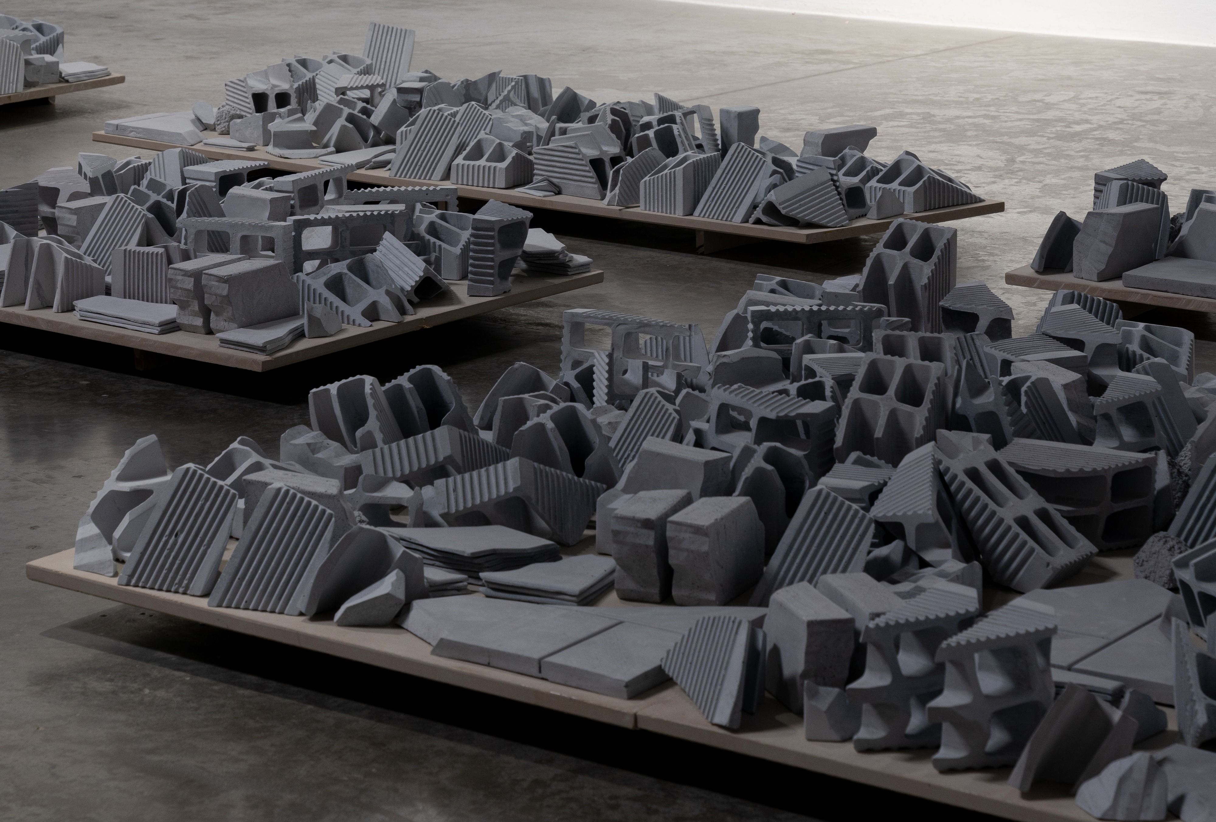 Demolishing buildings, Buying waste / mohit.art